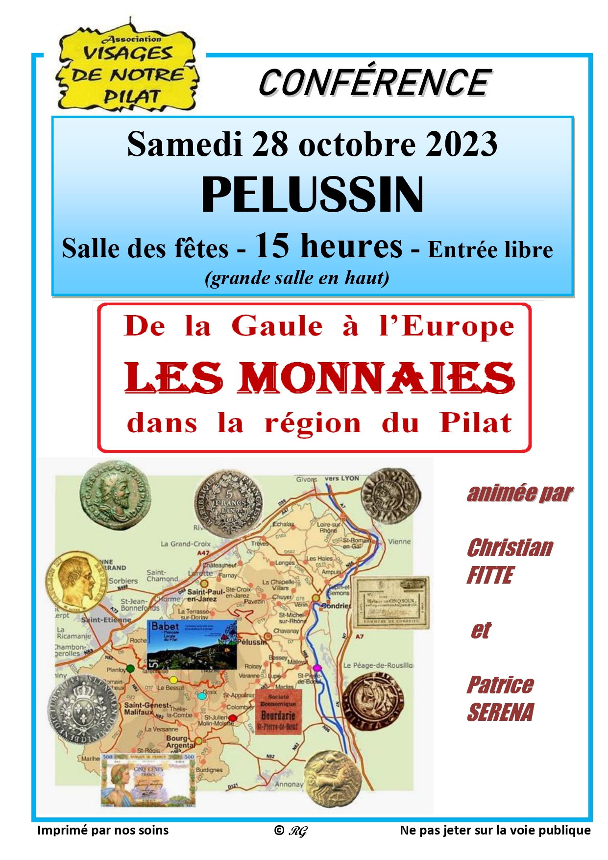 L’histoire de la monnaie dans la région du Pilat - Mairie de Pélussin
