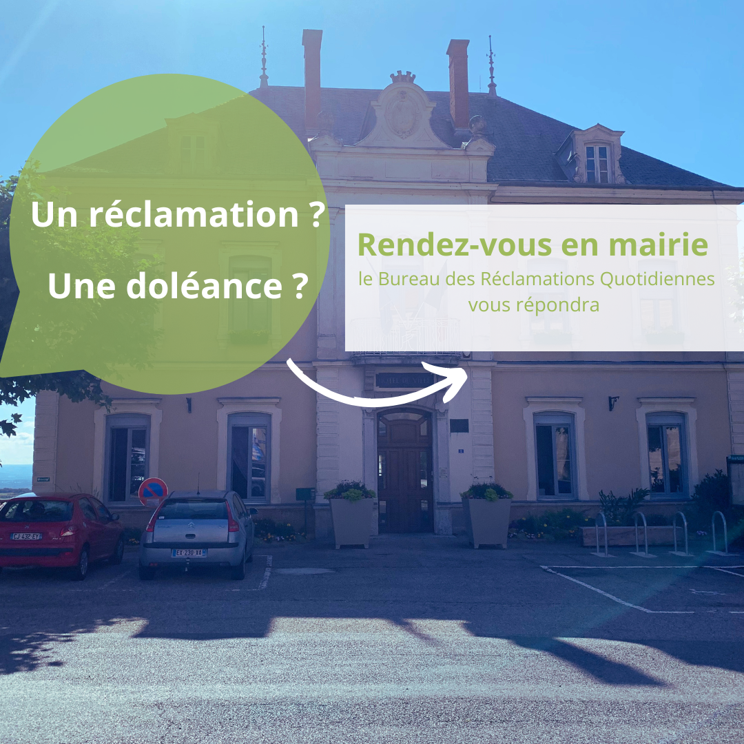 Une demande ? La Mairie vous répond - Mairie de Pélussin